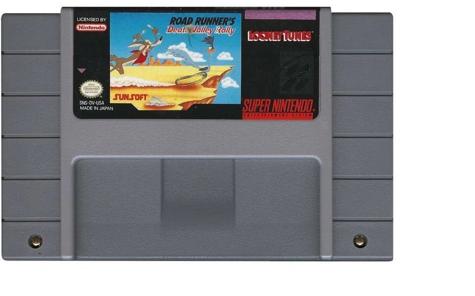 Road runners death valley rally SNES US/VERSION – 2Dgamecity