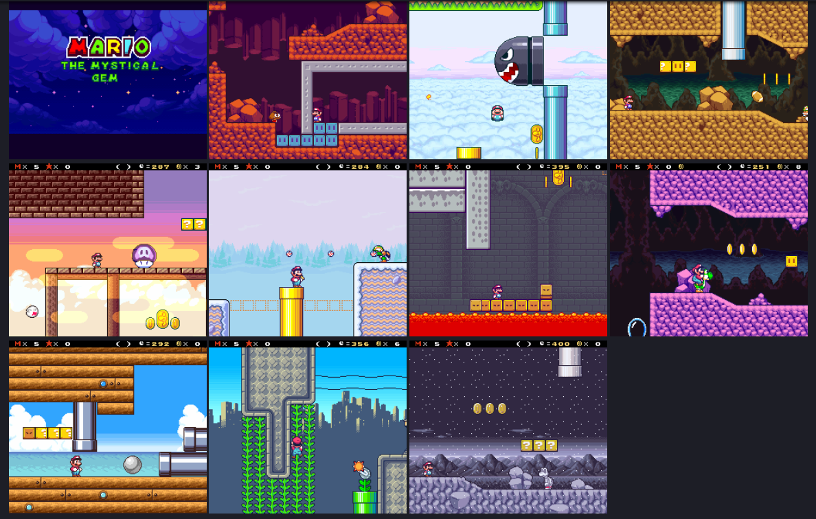 Mario - The Mystical Gem-SNES Video Game US/Version – 2Dgamecity