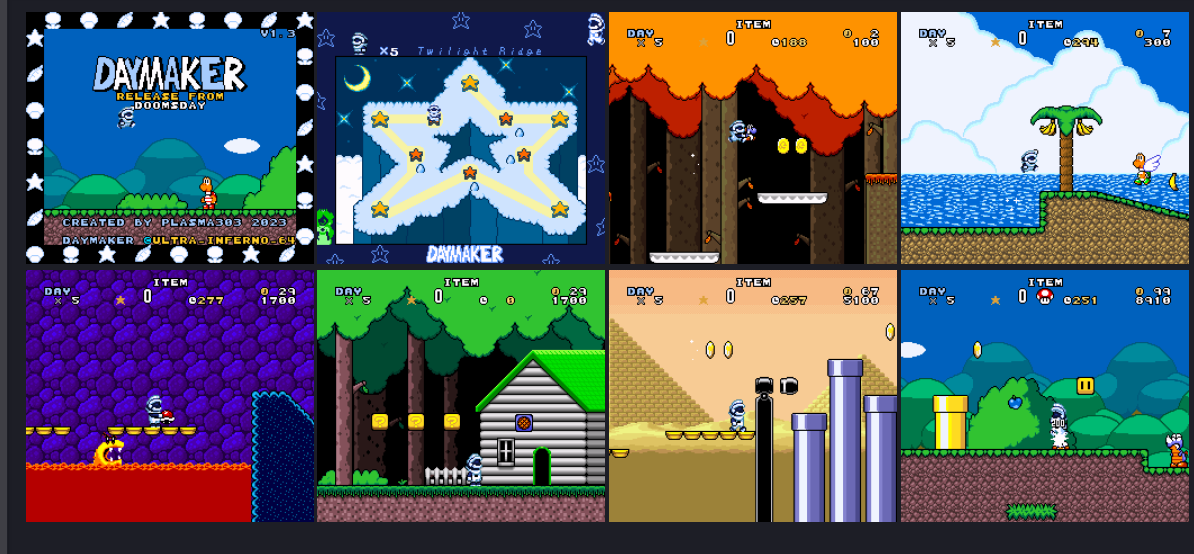 Daymaker: Release From Doomsday v1.3 SNESVideo Game – 2Dgamecity