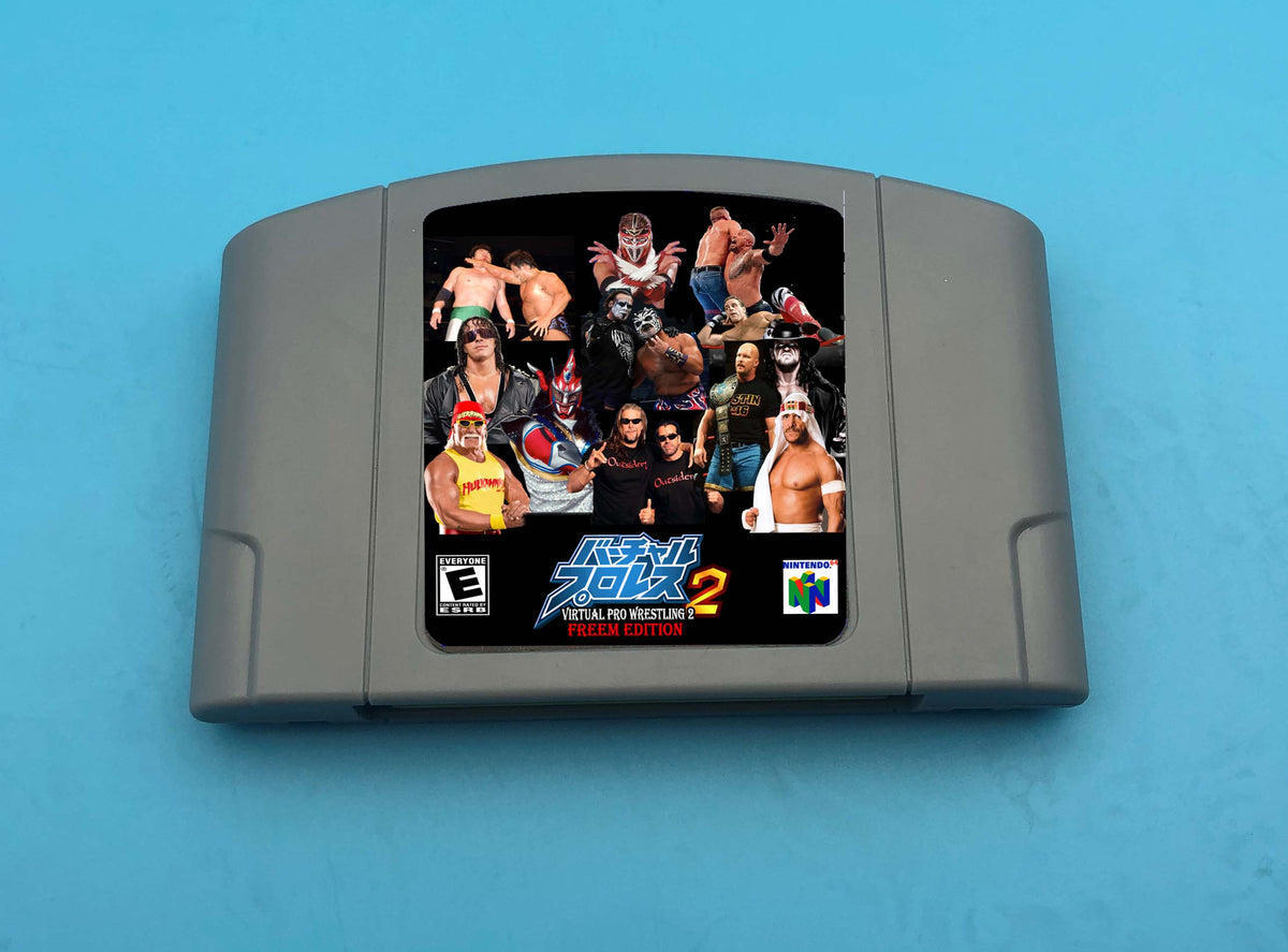 Virtual Pro Wrestling 2 Freem Edition Latest Version 2024 Cartridge ...