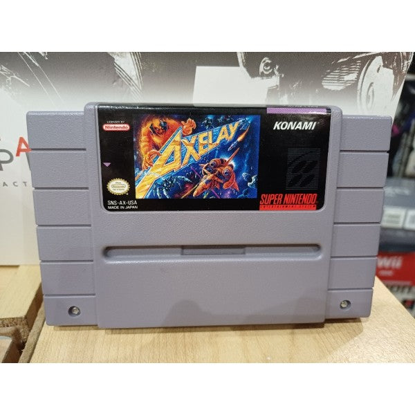 AXELAY SNES Cartridge US/VERSION – 2Dgamecity
