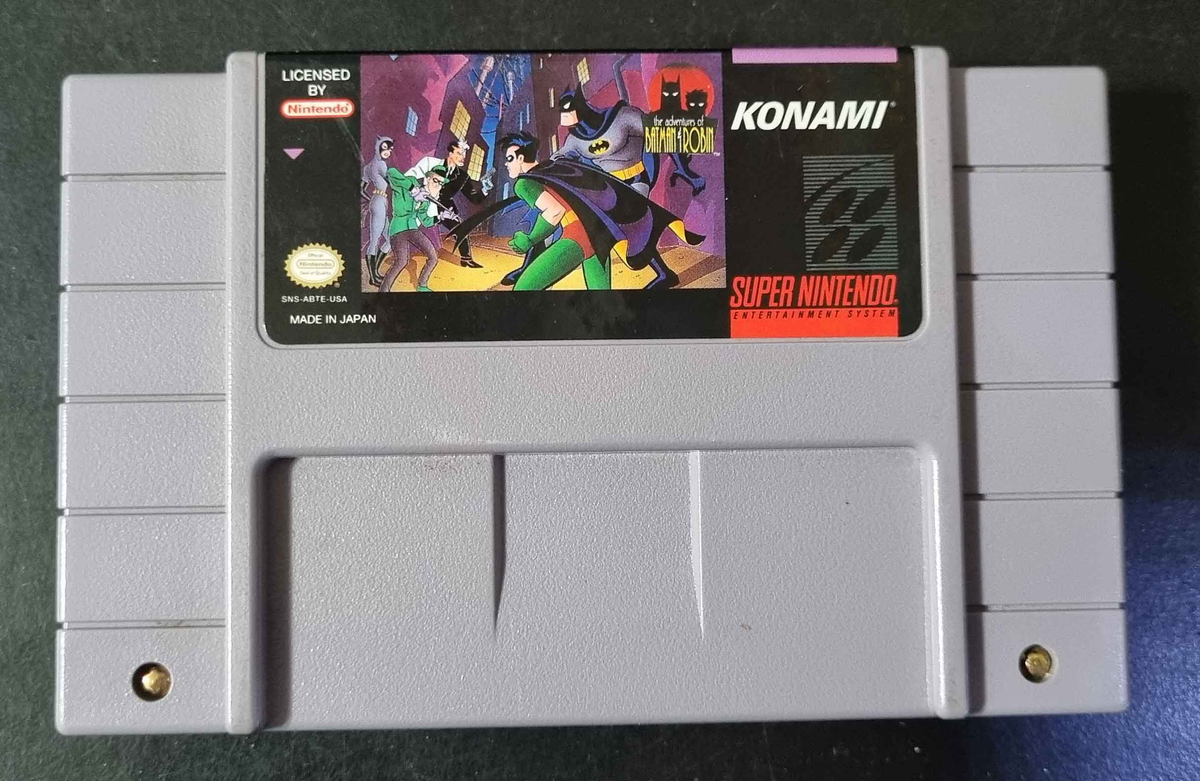 The Adventures of Batman & Robin SNES US/VERSION – 2Dgamecity