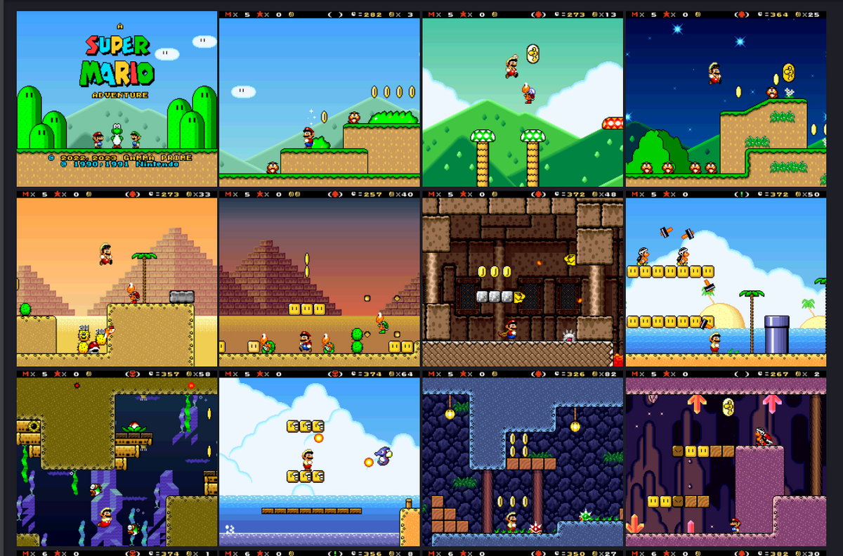 A Super Mario Adventure 2023 SNES USA/Version – 2Dgamecity