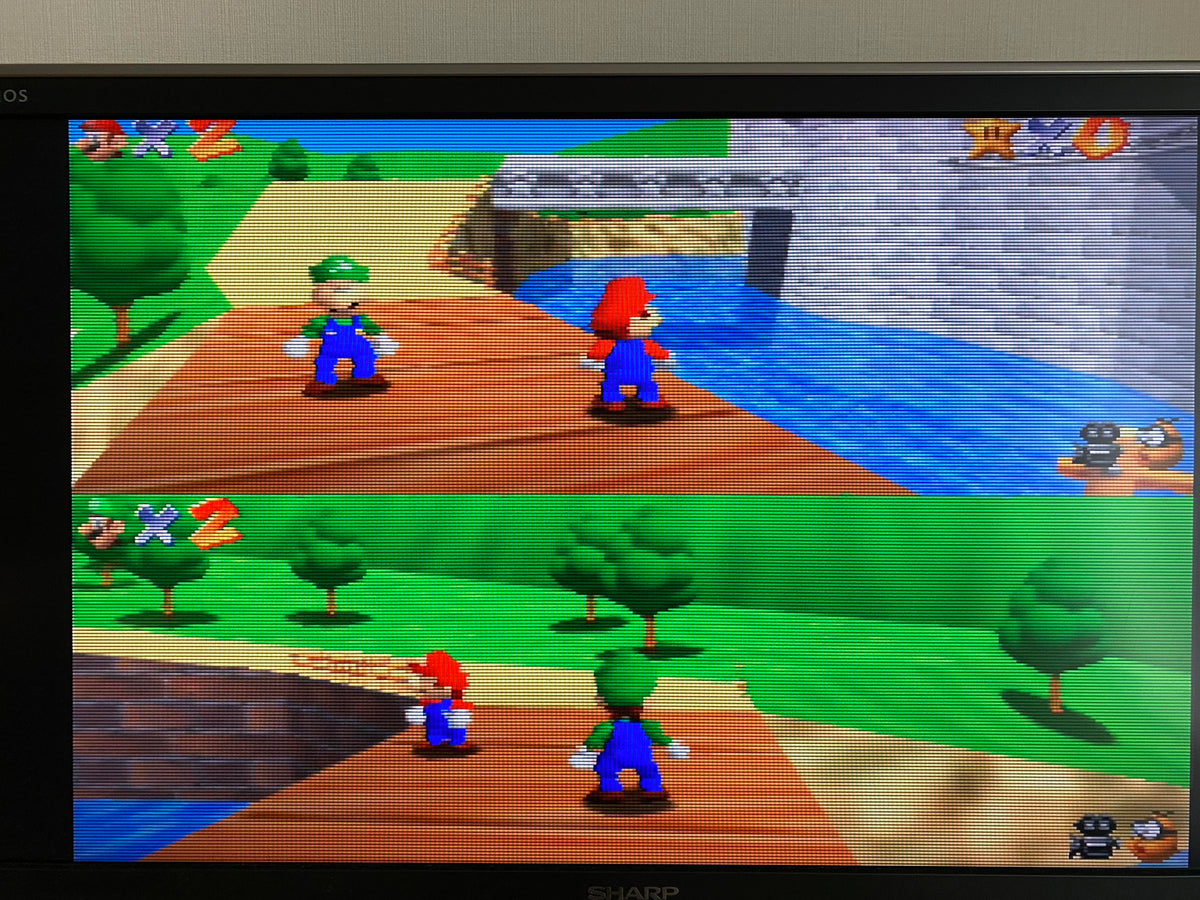 Super Mario 64 Splitscreen Multiplayer N64 Cartridge – 2Dgamecity
