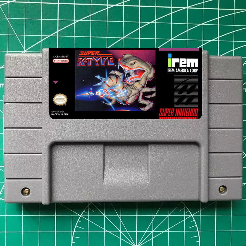 Super R-Type SNES Cartridge US/VERSION – 2Dgamecity