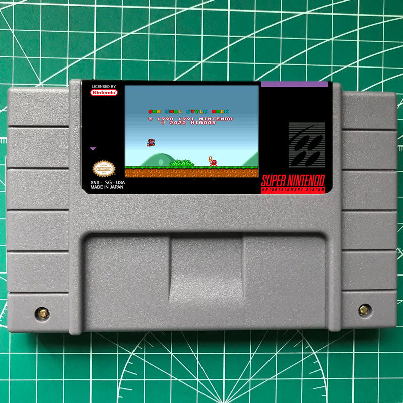 SMW SMB1 Style Hack Cartridge US/Version – 2Dgamecity