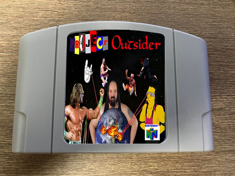 Project Outsider N64 Cartridge US/Version The game do not save – 2Dgamecity