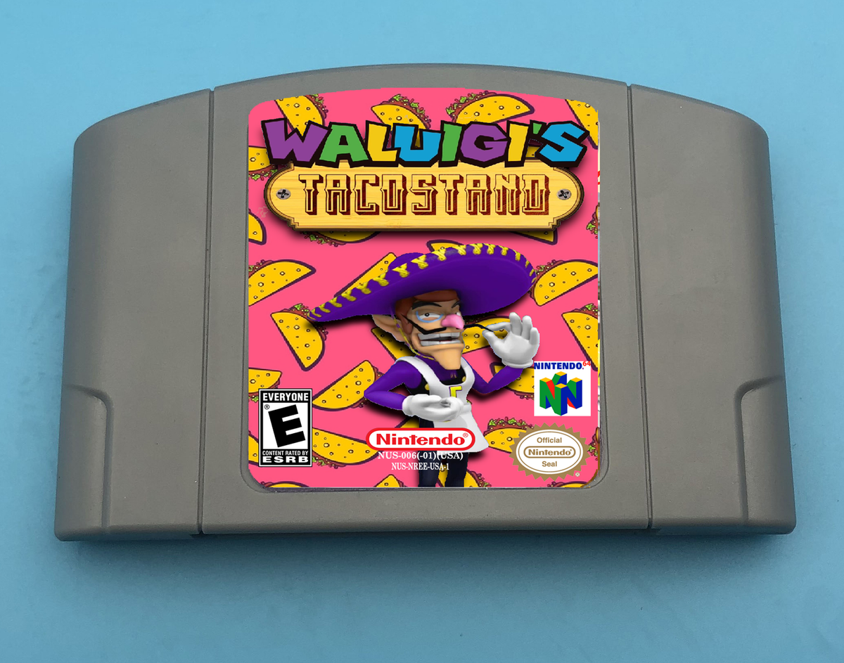 Waluigi's Taco Stand 64 Video Game – 2Dgamecity