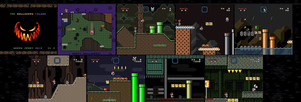 SUPER MARIO WORLD THE HALLOWEEN ISLAND PAL VERSION EURO SNES GAMES ...
