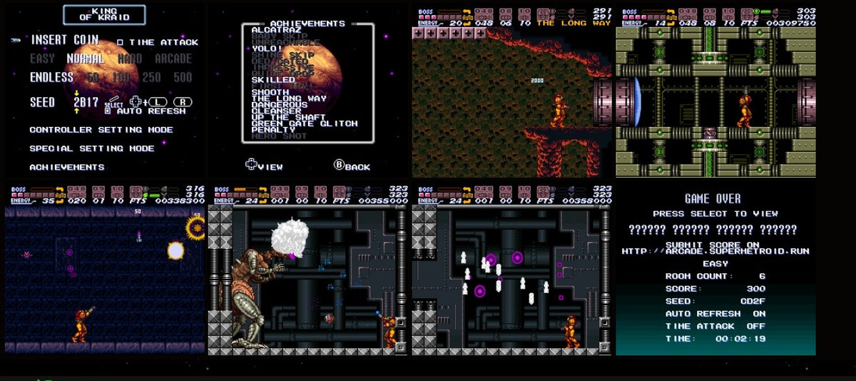Super Metroid Arcade : Endless mode – 2Dgamecity