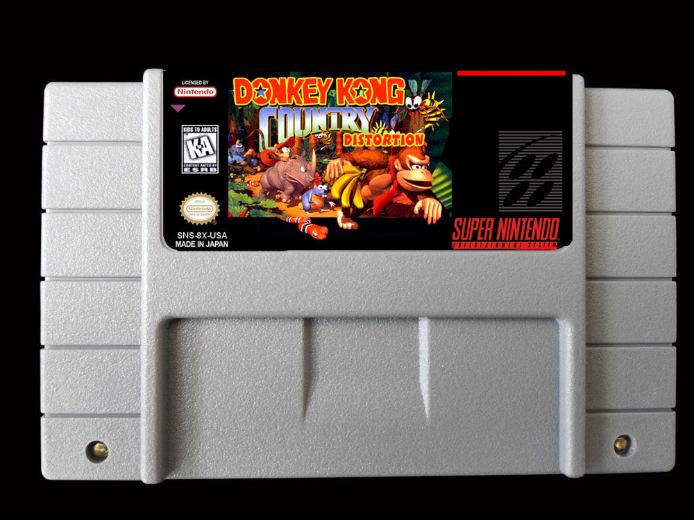 DONKEY KONG COUNTRY DISTORTION SNES USA/CANADA VERSION – 2Dgamecity