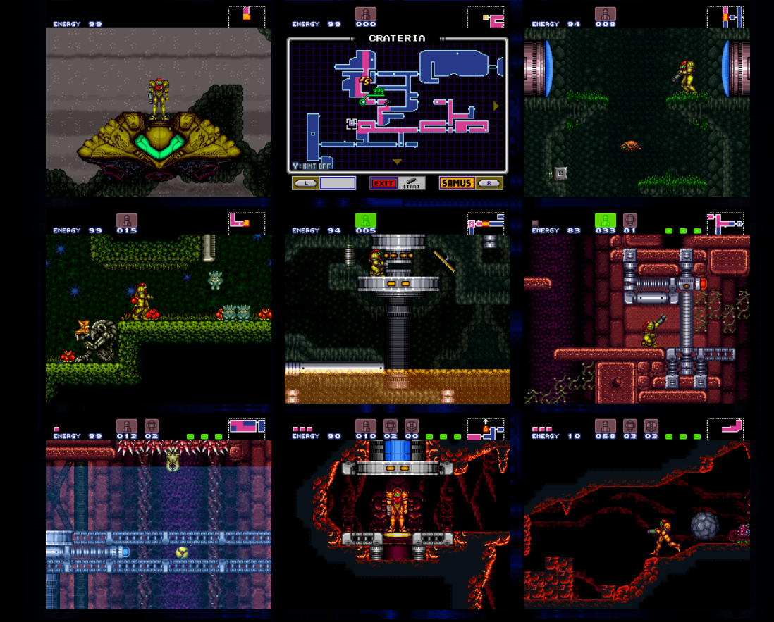 SUPER METROID REDESIGN AXEIL EDITION FINAL SNES Video Game – 2Dgamecity