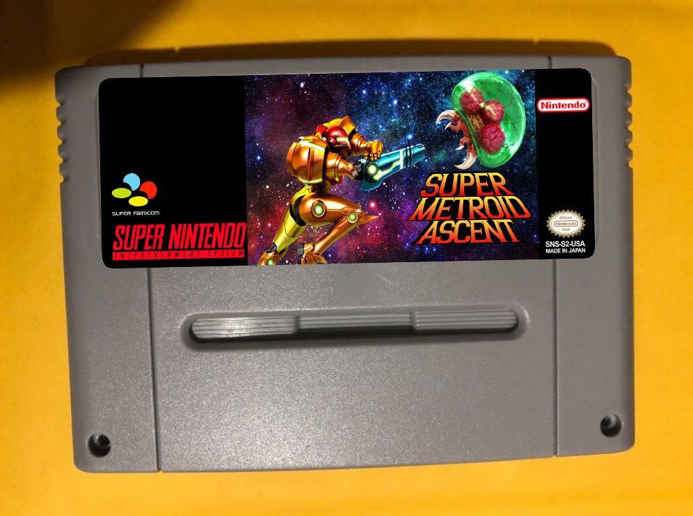 SUPER METROID ASCENT PAL VERSION EURO SNES GAMES – 2Dgamecity