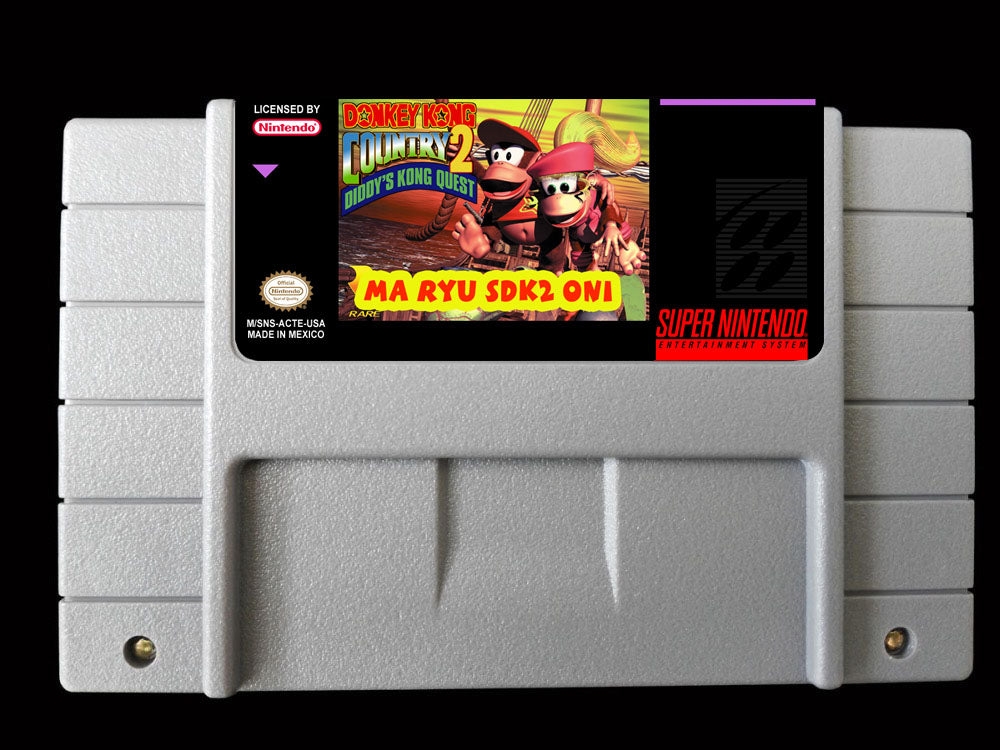 DKC ma ryu sdk2 ONI SNES VIDEO GAME – 2Dgamecity
