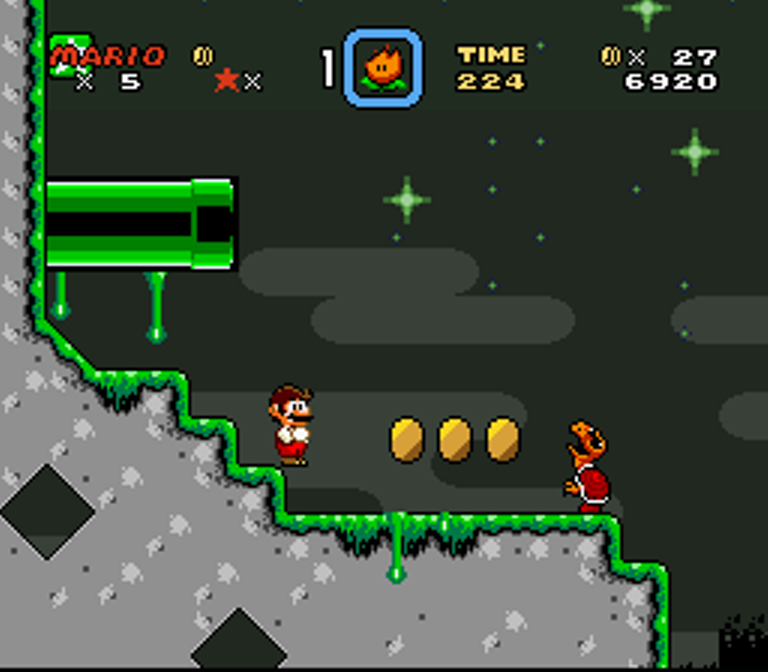 Super Mario World: Mario Call of Cthulhu Video Game USA version ...