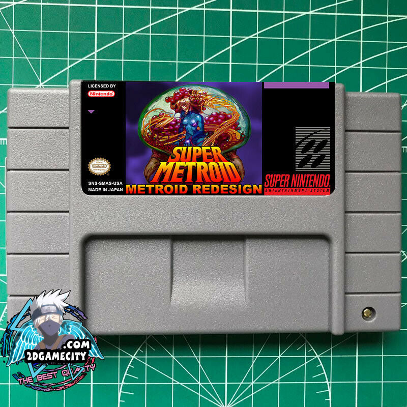 Super Metroid: Redesign SNES Video Game – 2Dgamecity