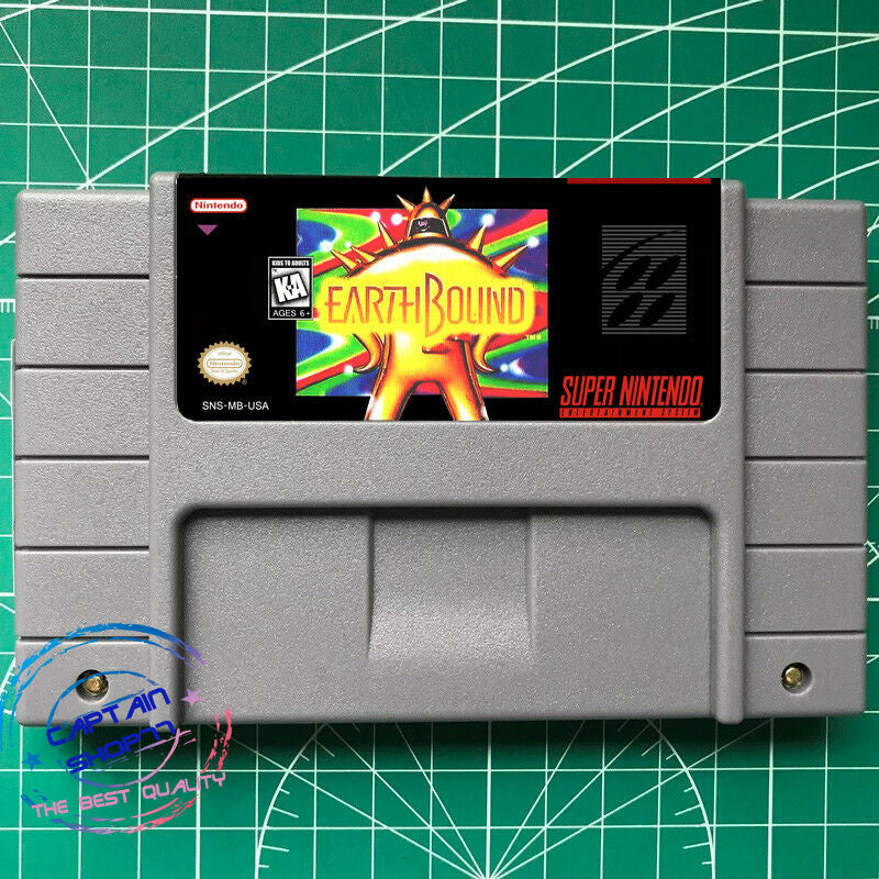 EARTHBOUND SNES USA VERSION – 2Dgamecity