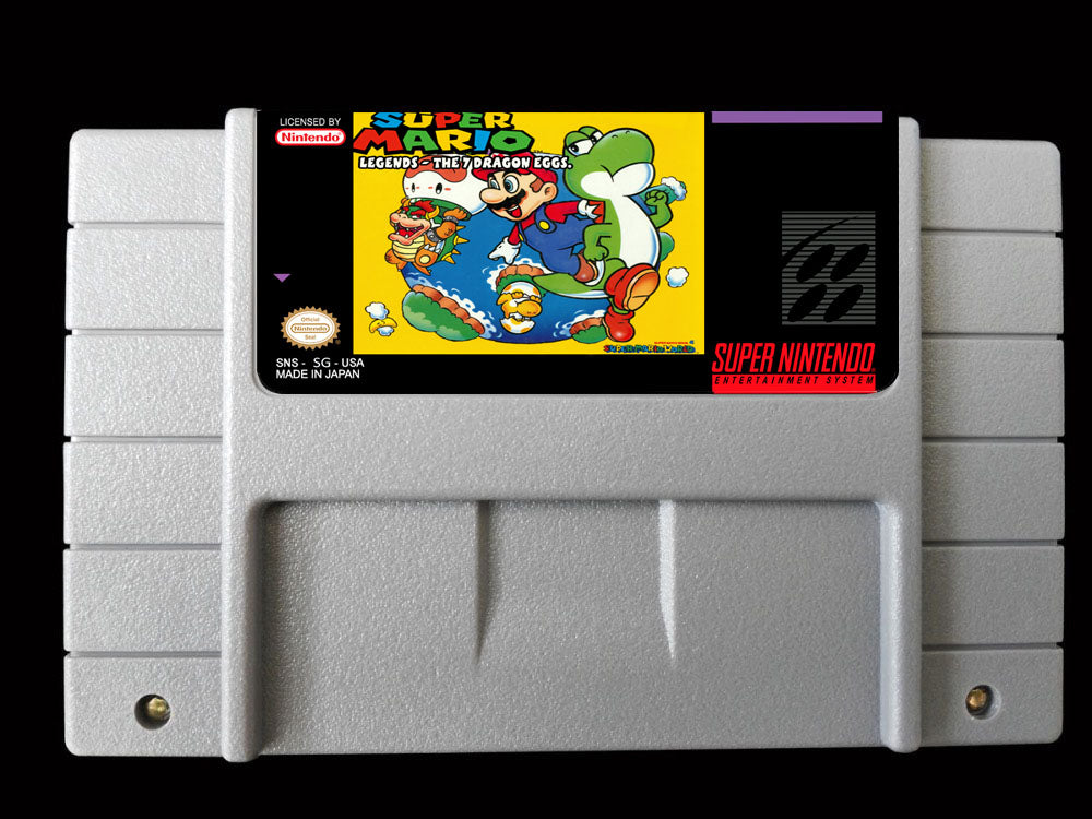 Super Mario Legends - The 7 Dragon Eggs SNES Video Game – 2Dgamecity