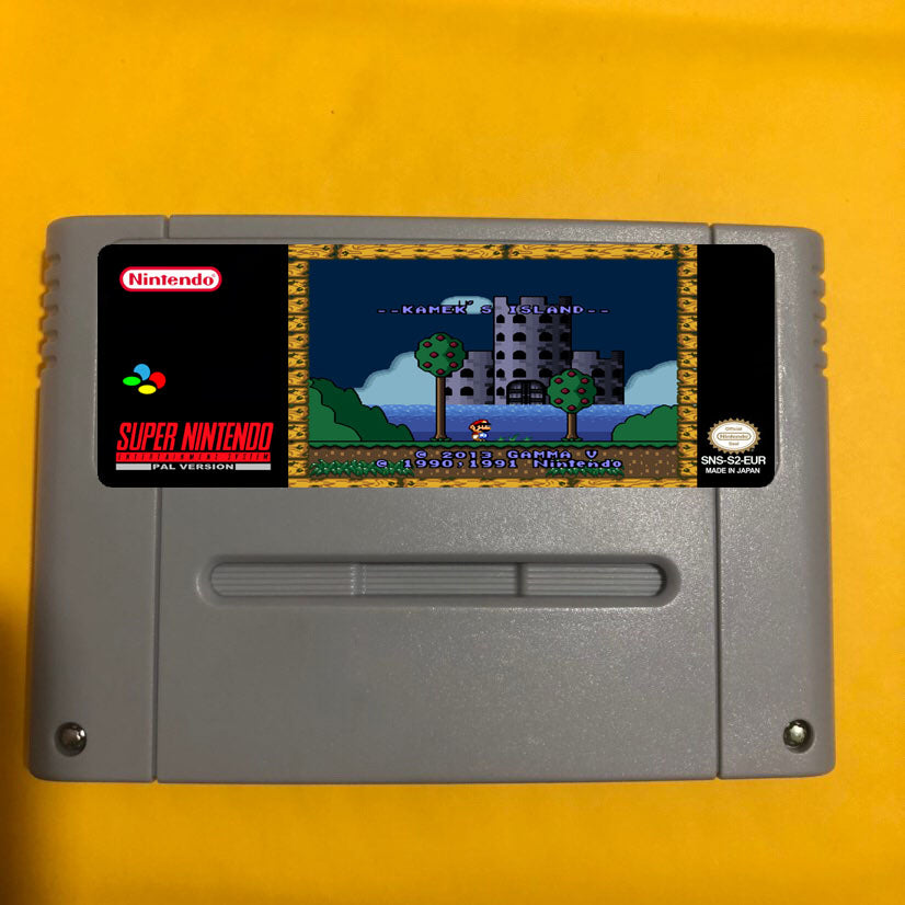 SUPER MARIO WORLD KAMEK´S ISLAND SNES PAL /EURO VERSION – 2Dgamecity