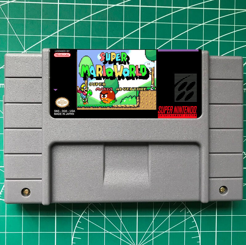 A Super Mario Adventure 2 SNES Game USA version – 2Dgamecity