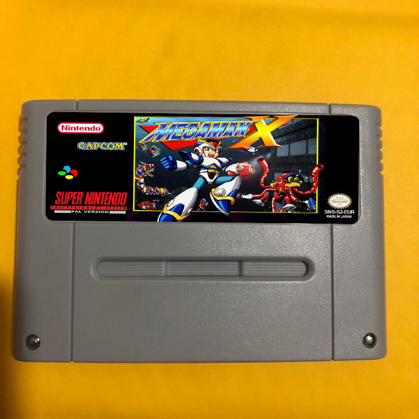 MEGAMAN X PAL VERSION EURO SNES GAMES – 2Dgamecity