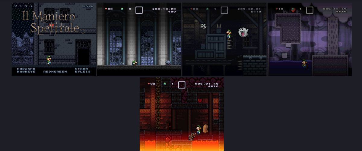 Super Mario World Hacks - Il Maniero Spettrale (Halloween Version) car ...