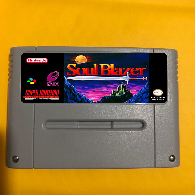 SOUL BLAZER PAL VERSION EURO SNES GAMES – 2Dgamecity