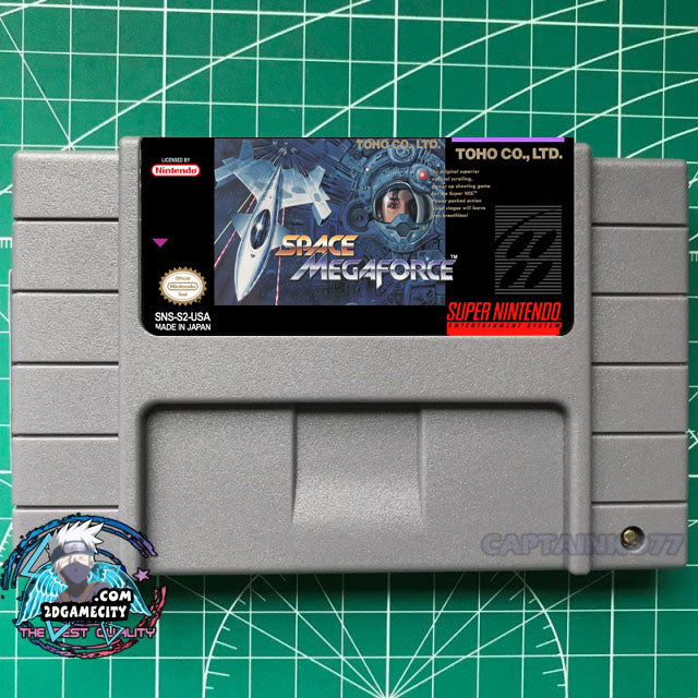 Space Megaforce SNES Video Game – 2Dgamecity